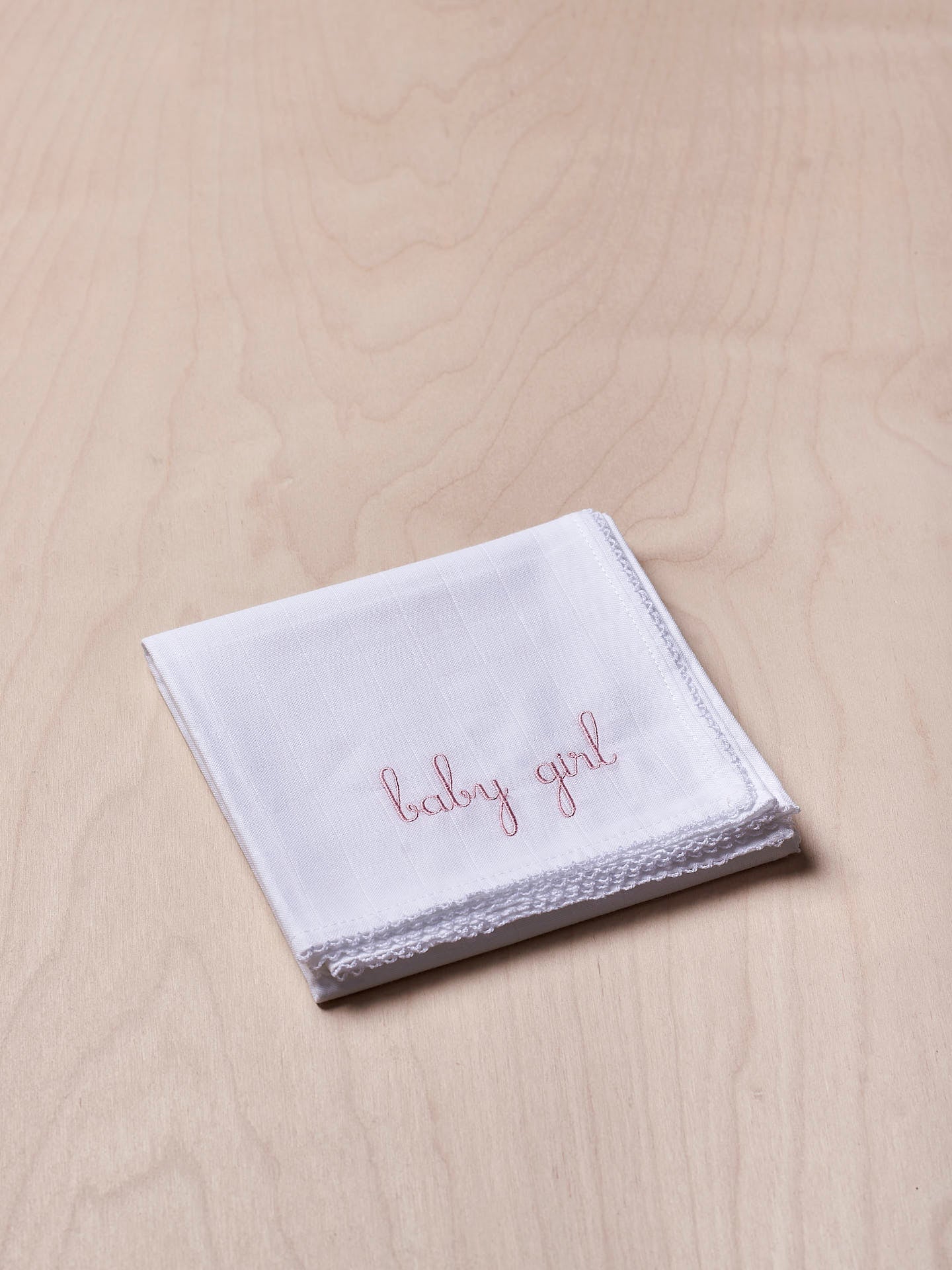 WEDOBLE Swaddle,Baby Girl Hvit/Rosa | Farmor Ingvarda